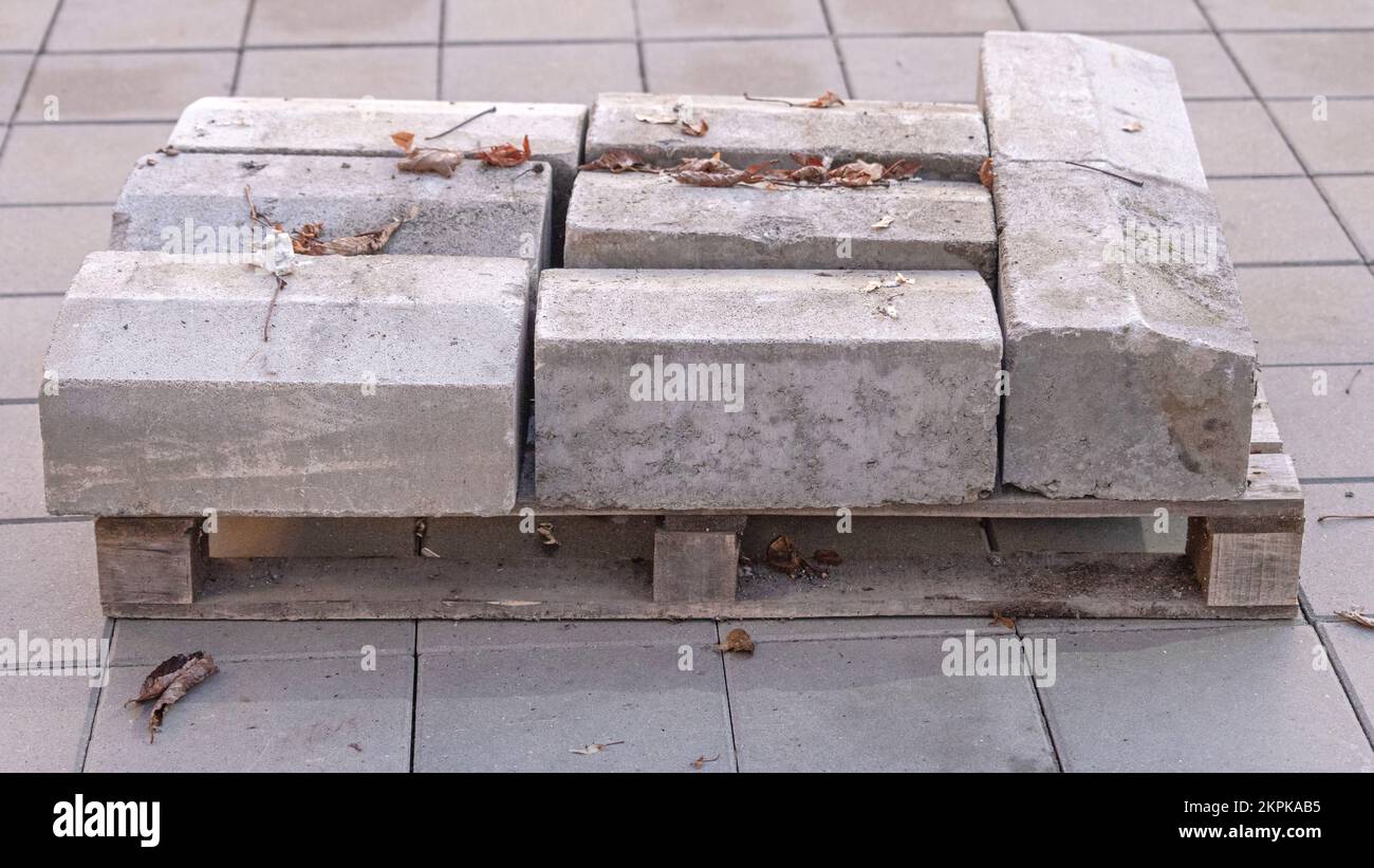 Large concrete blocks used hi-res stock photography and images - Alamy