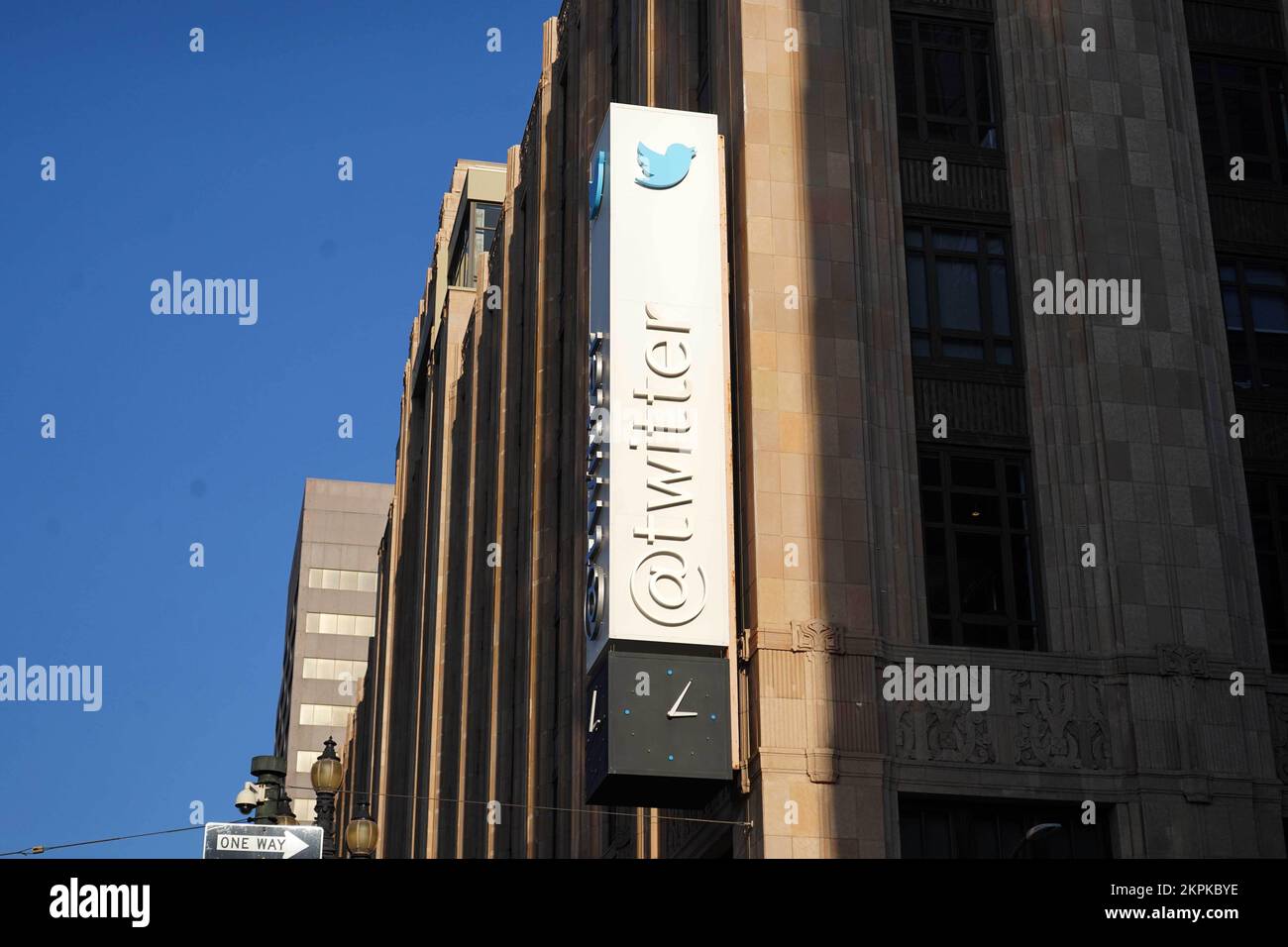 The Twitter headquarters building, Thursday, Nov. 24, 2022, in San ...