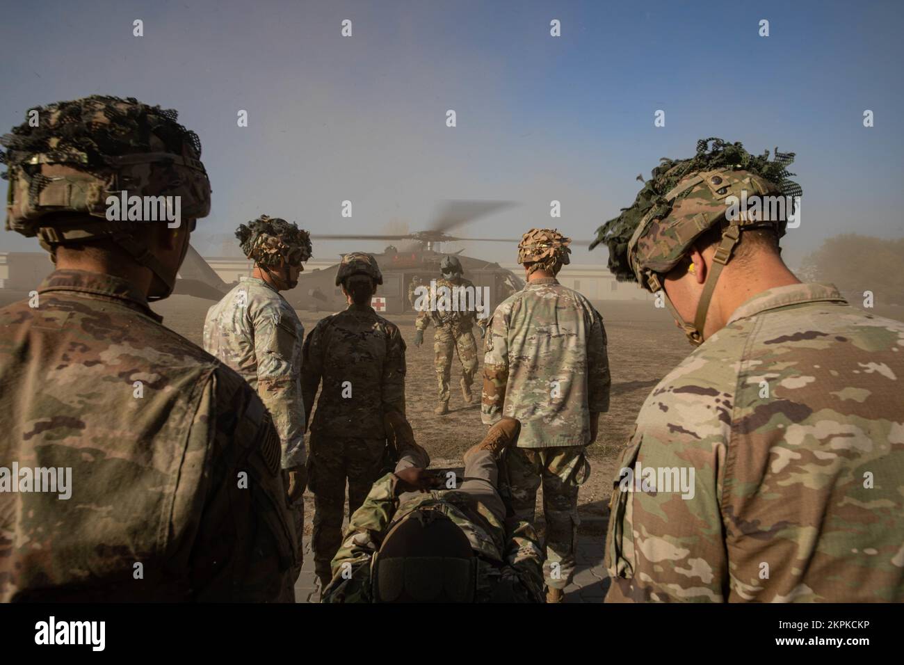 Soldiers assigned to Charlie Company, 526th Brigade Support Battalion ...