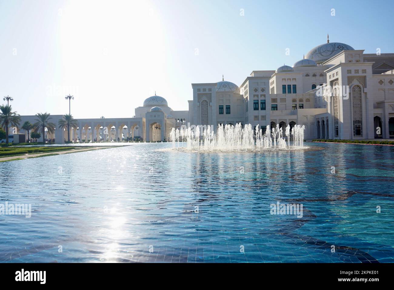 Qasr Al Watan Palast, Abu Dhabi, UAE Stock Photo - Alamy