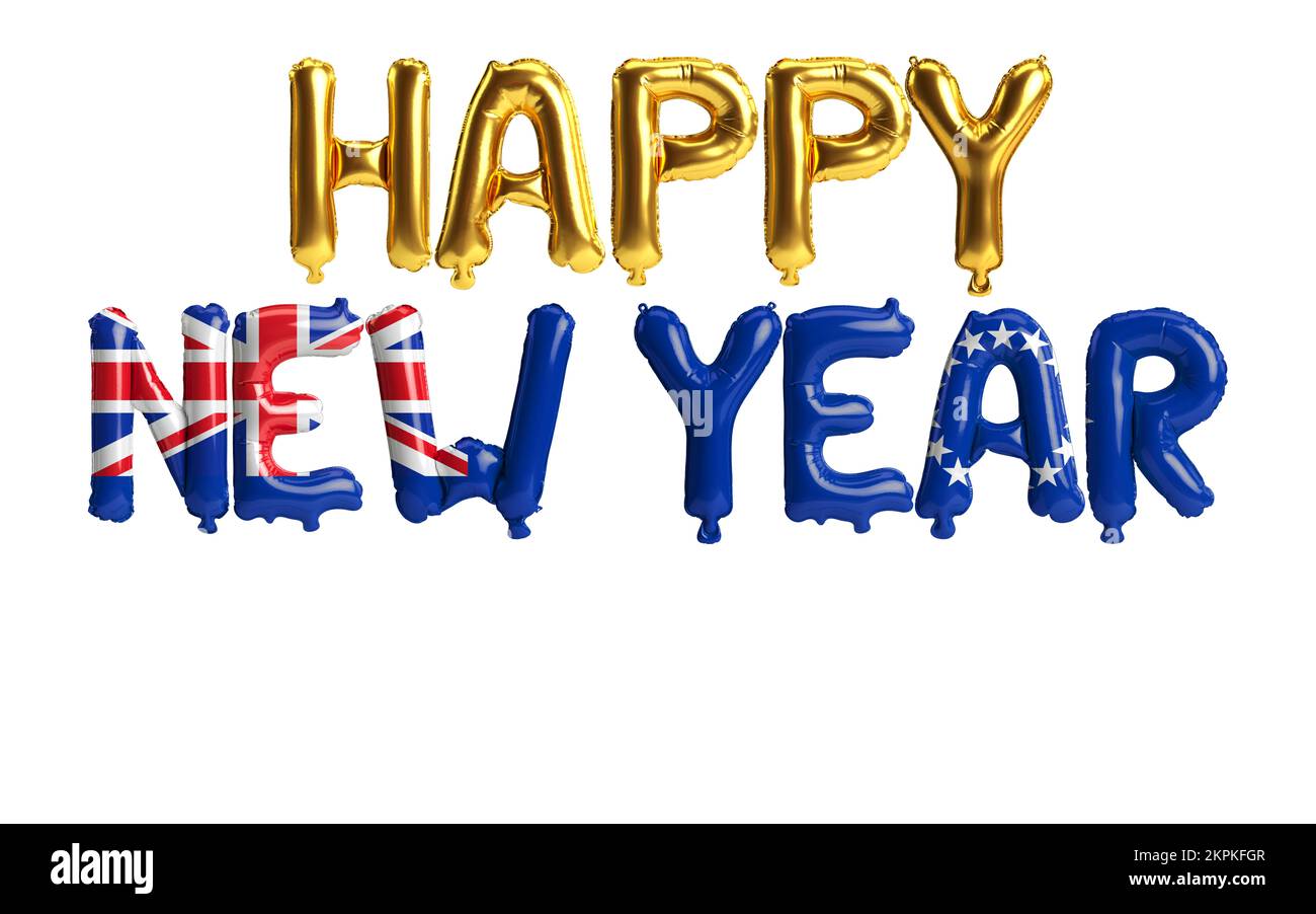 Cook islands 3d flag hi-res stock photography and images - Alamy