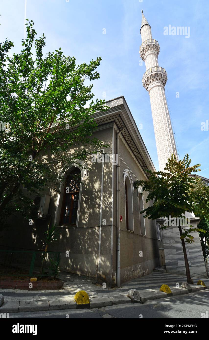 Located in the Sisli district of Turkey, the Hamidiye Mesrutiyet Mosque ...