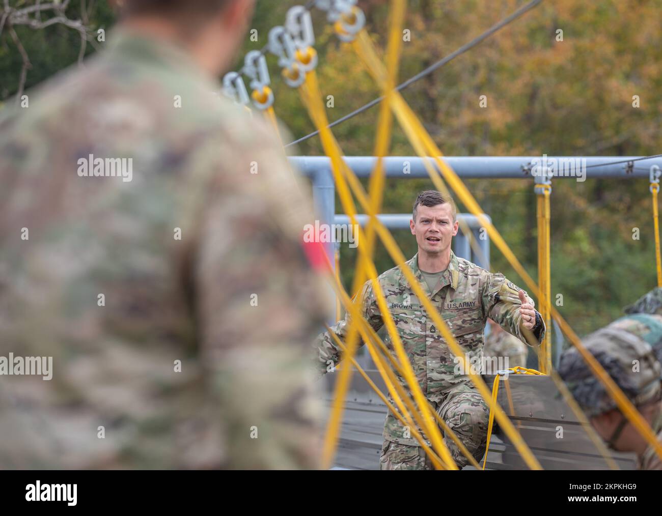 U.S. Army Paratroopers assigned to the 82nd Airborne Division conduct ...
