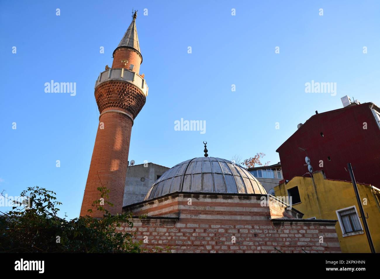 Historical Hacei Rakım Mustafa Efendi Mosque - Istanbul - TURKEY Stock ...
