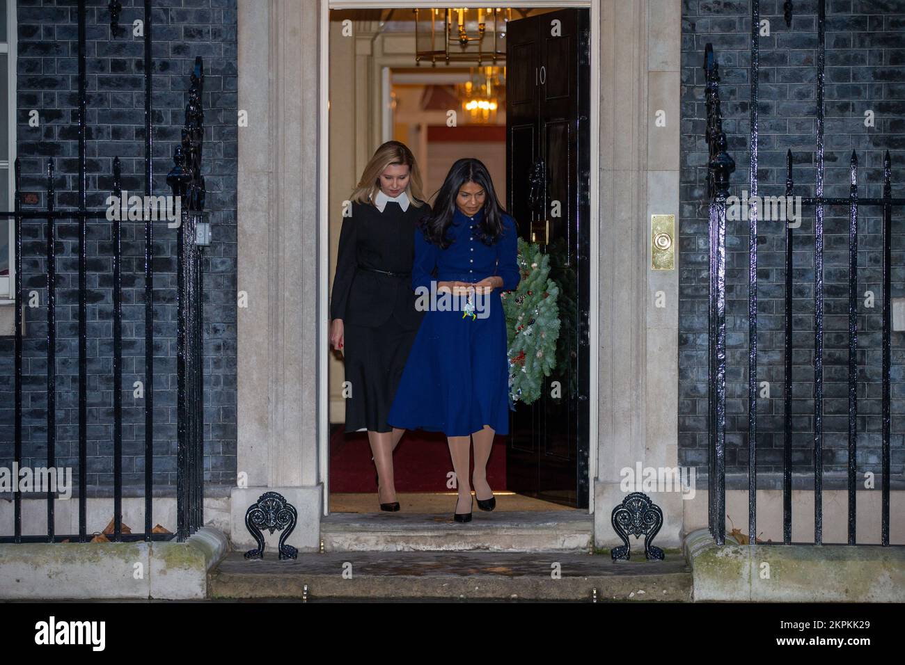 London, England, UK. 28th Nov, 2022. UK First Lady AKSHATA MURTHY and ...