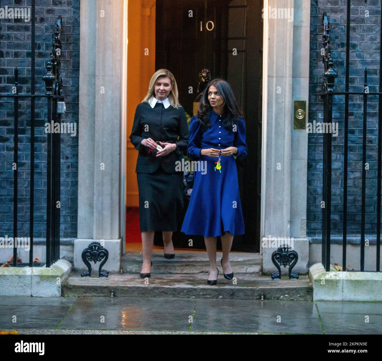 London, England, UK. 28th Nov, 2022. UK First Lady AKSHATA MURTHY and ...