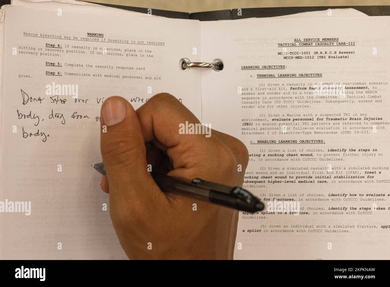 A U.S. Marine Corps recruit with Lima Company, 3rd Recruit Training ...