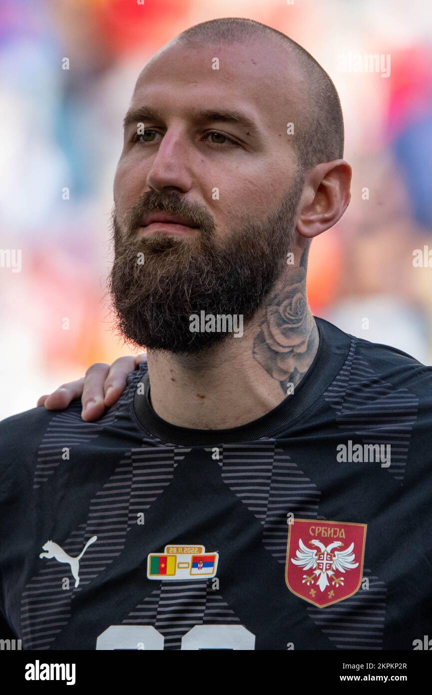 Vanja Milinkovic-Savic of Serbia during the FIFA World Cup Qatar 2022 ...