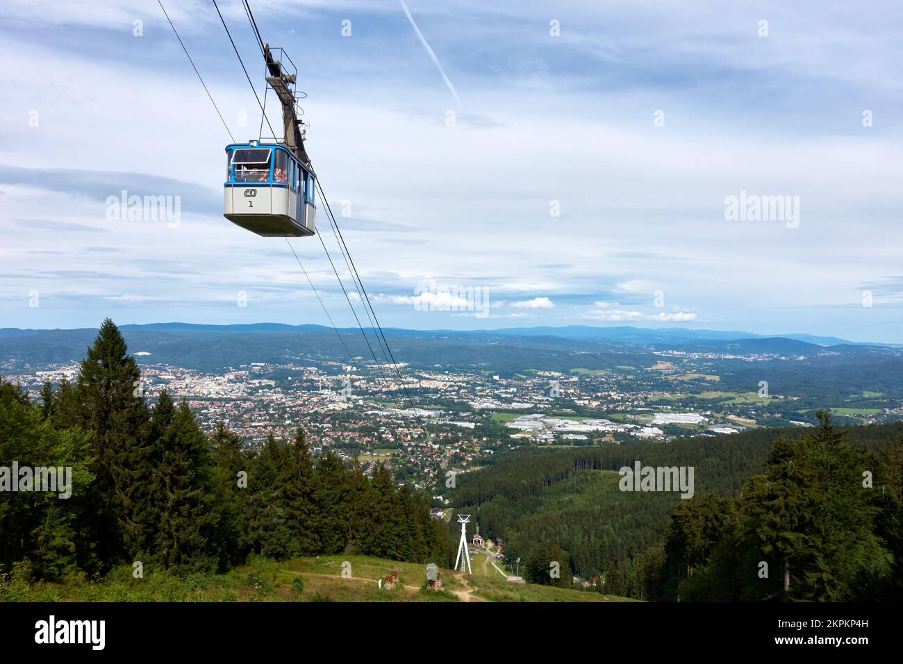 Cableway to Jested (CTK Photo/Marek Spilka Stock Photo - Alamy