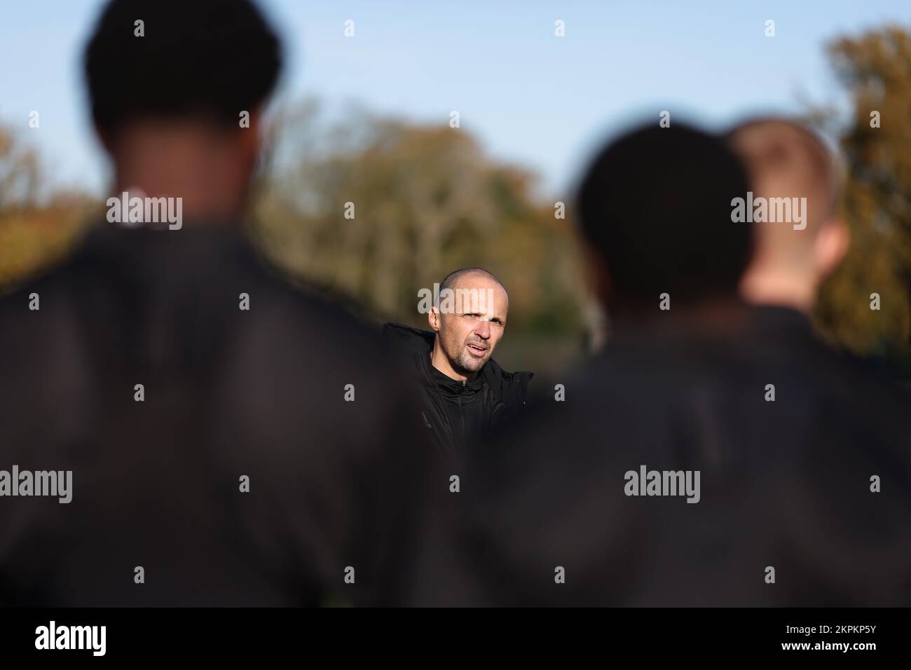 Southwater, UK. 28th Nov, 2022. Crawley Town Football Club's newly ...