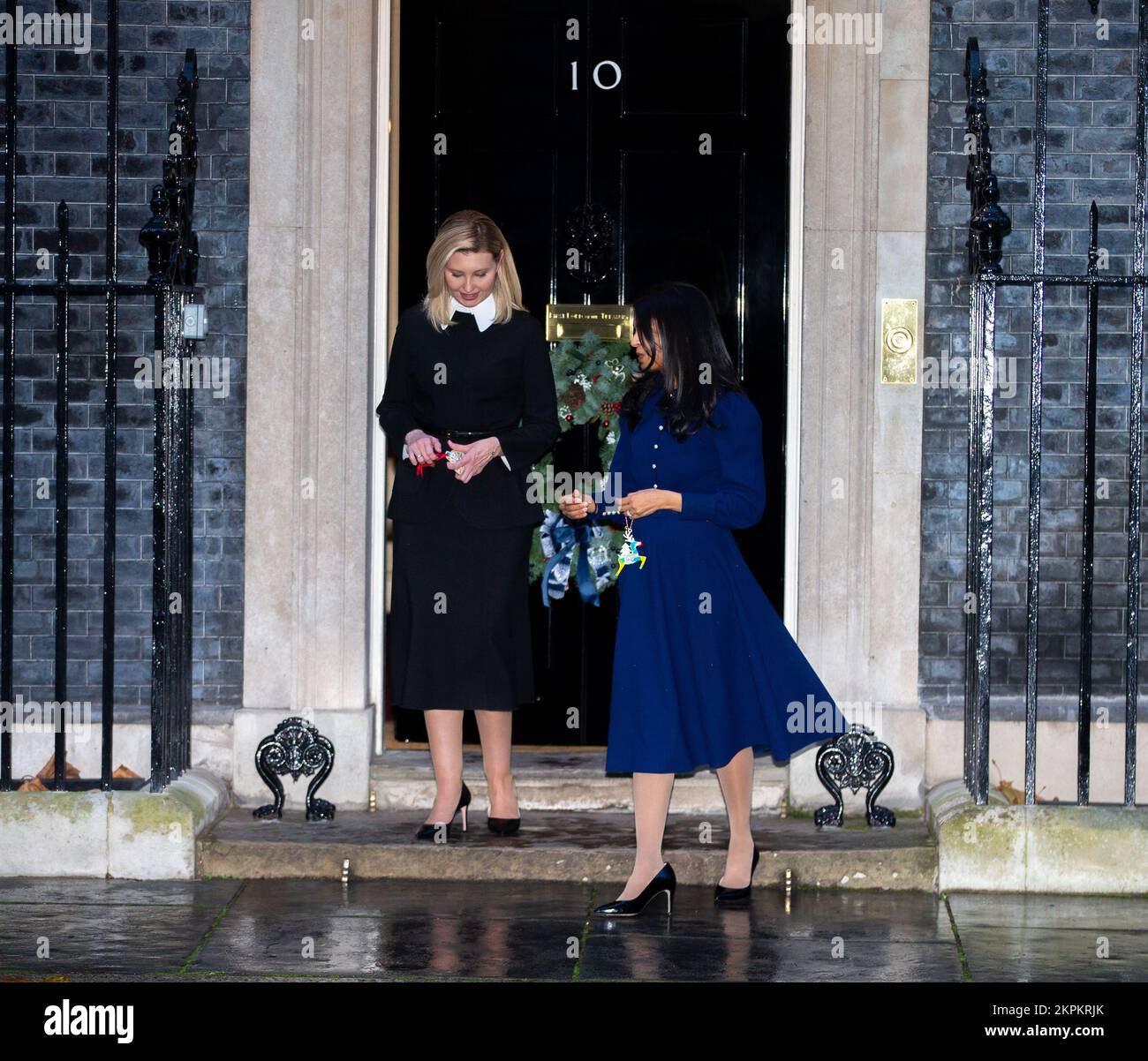 London, England, UK. 28th Nov, 2022. UK First Lady AKSHATA MURTHY and ...