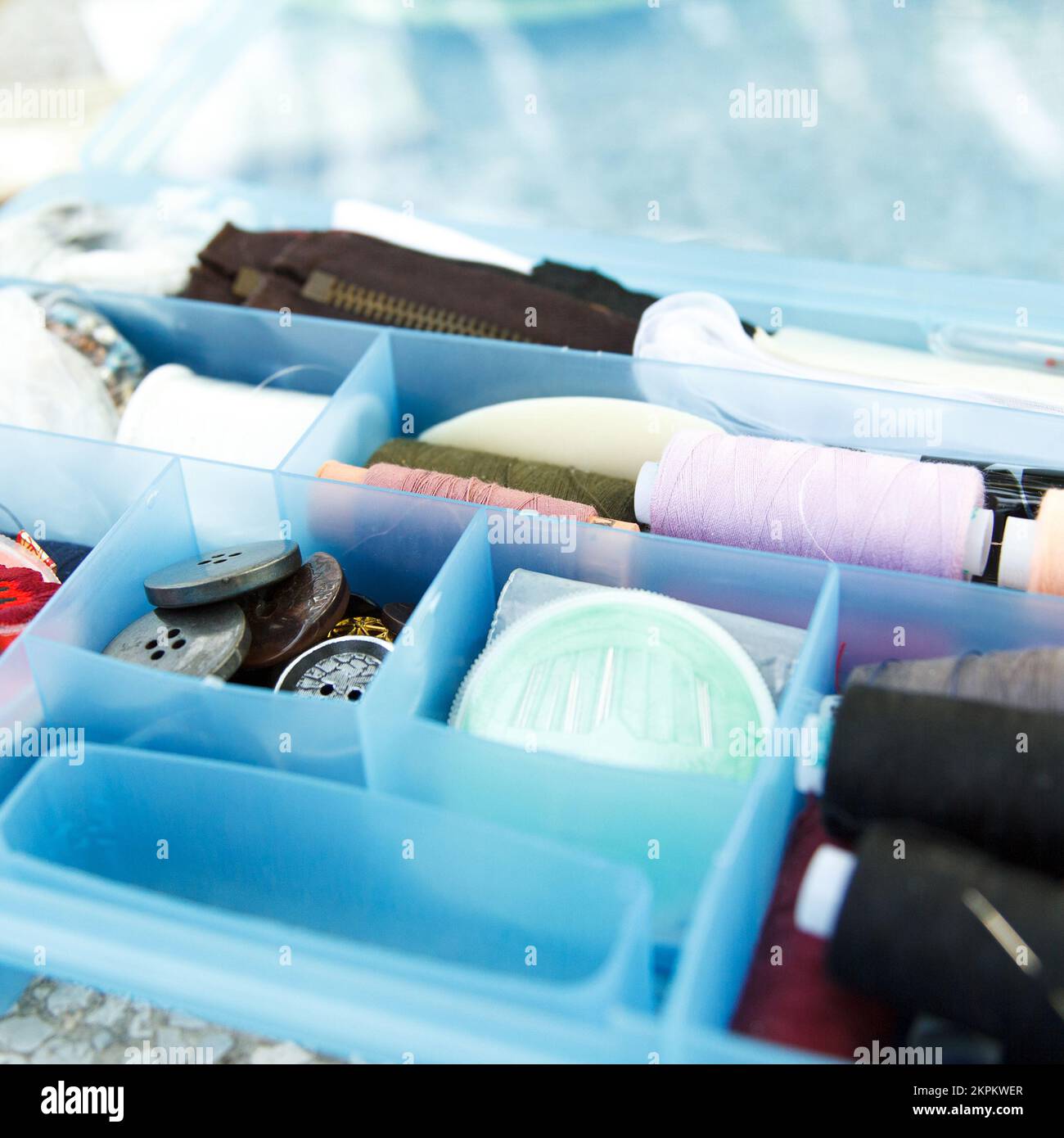 Sewing sew box hi-res stock photography and images - Alamy