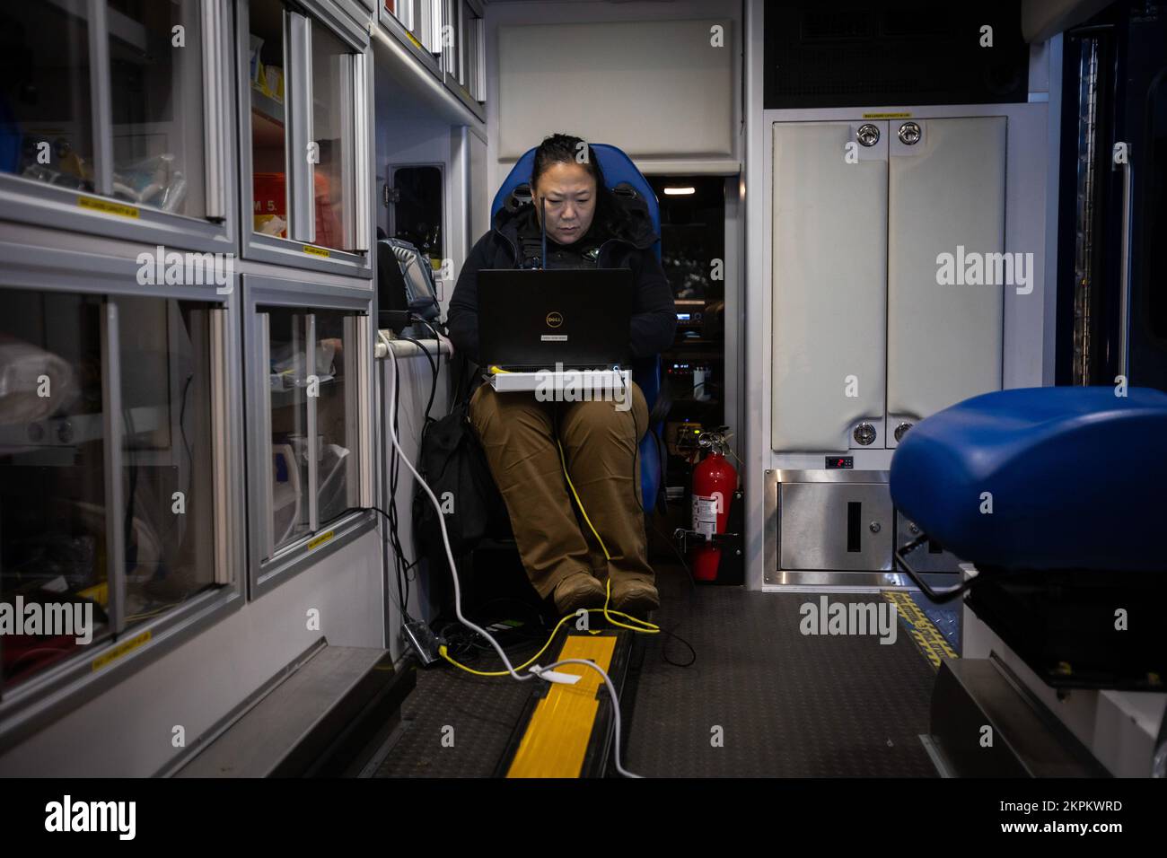 U.S. Army Capt. Sally M. Hur, physician assistant, 21st Weapons of Mass ...