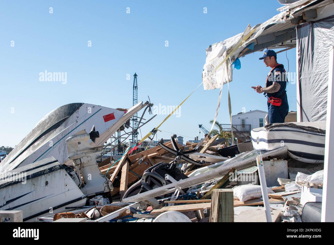 Coast Guard Pacific Strike team member Petty Officer 2nd Class C.J ...