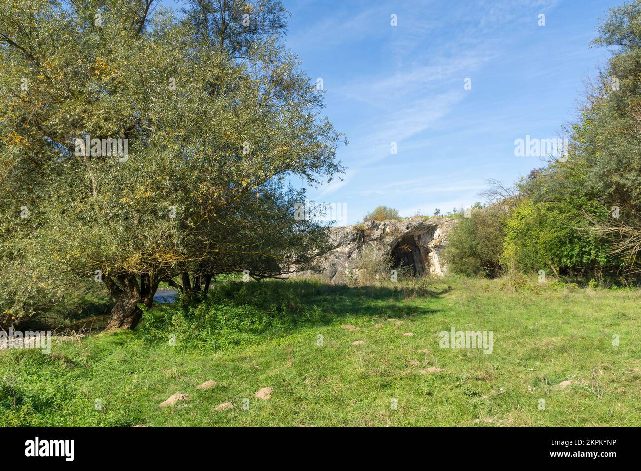 Amazing Landscape of Vit river, passing near village of Aglen, Lovech ...