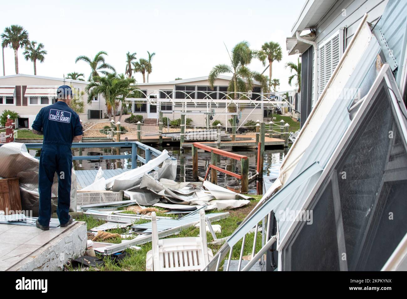 Coast Guard Pacific Strike team member Petty Officer 2nd Class C.J ...
