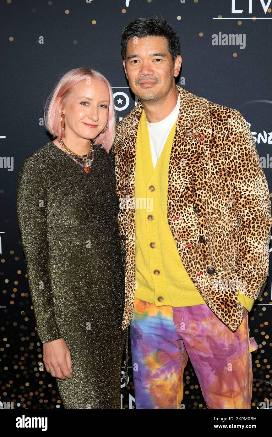 Destin Daniel Cretton, Nicola Chapman in attendance for Elton John Live ...