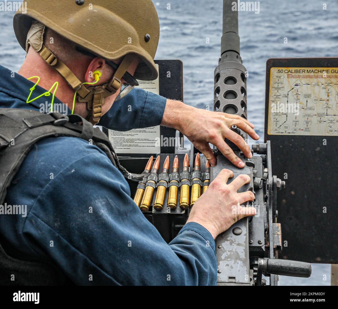 PHILIPPINE SEA (Oct. 27, 2022) Fire Controlman 1st Class Jeremy Scott ...