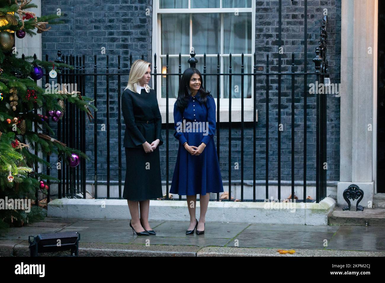 London, England, UK. 28th Nov, 2022. UK First Lady AKSHATA MURTHY and ...