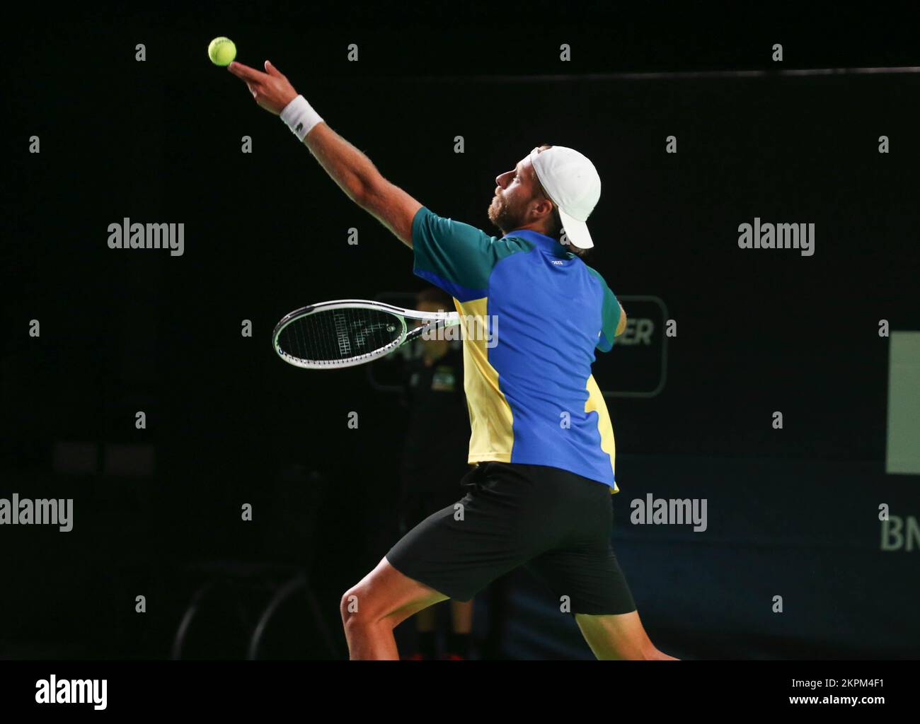 Hugo Grenier of France during the Open de Rennes 2022, ATP Challenger ...