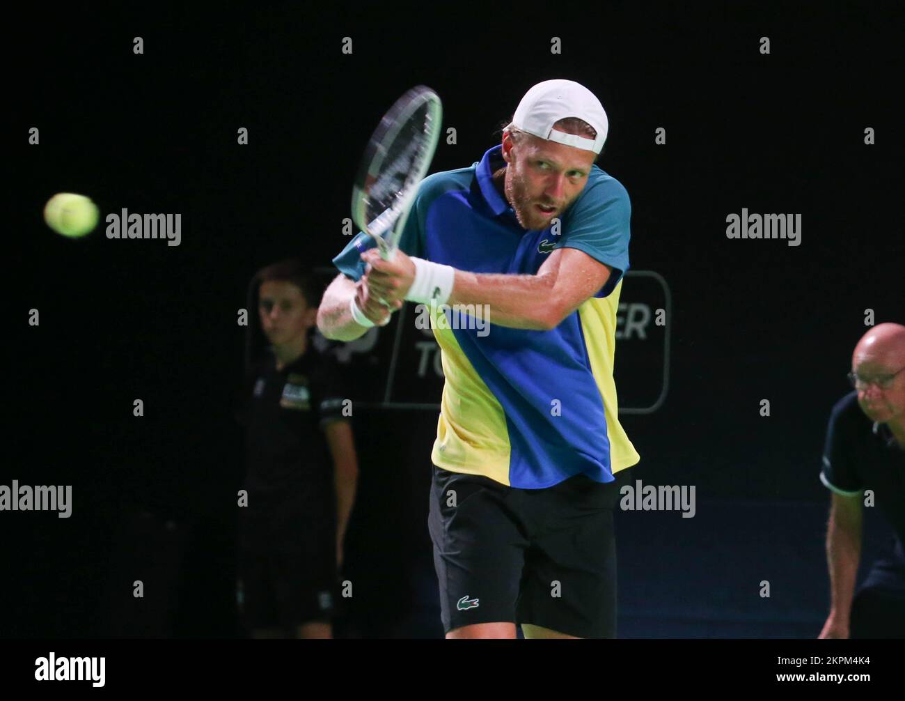Hugo Grenier of France during the Open de Rennes 2022, ATP Challenger ...