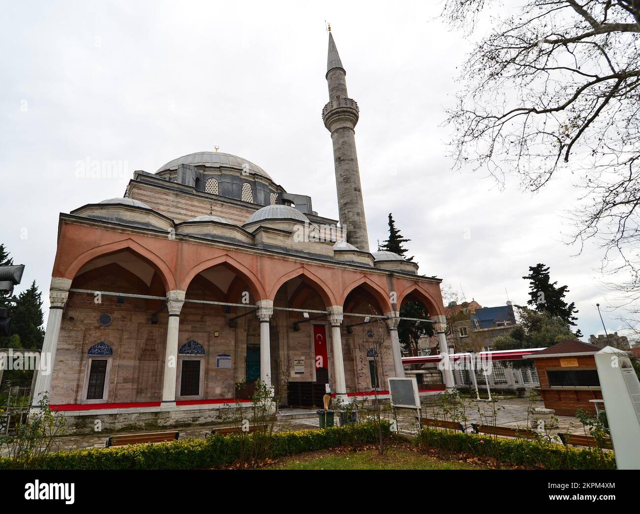 Located in Istanbul, Turkey, the Hadim İbrahim Pasha Mosque was built ...