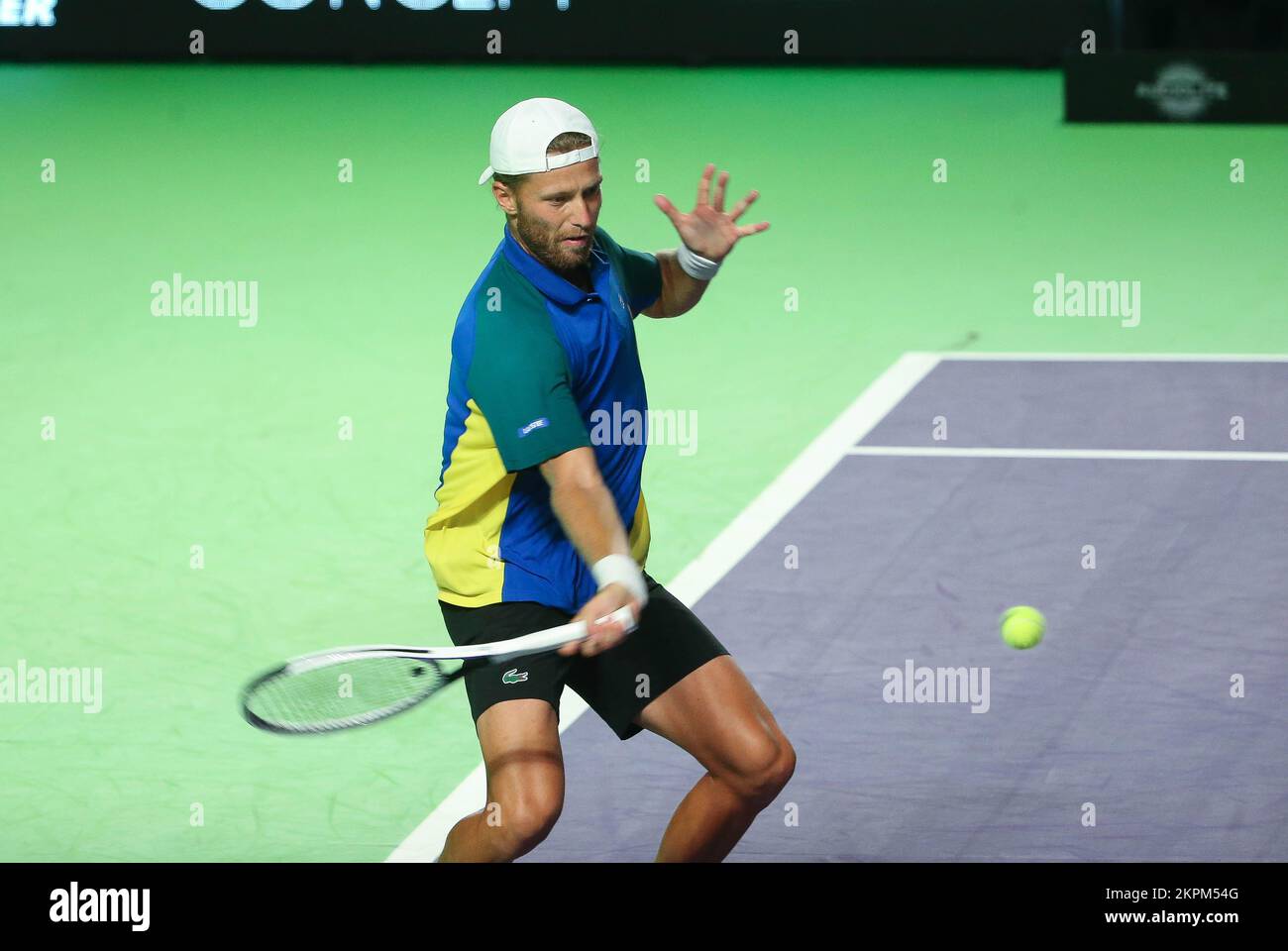 Hugo Grenier of France during the Open de Rennes 2022, ATP Challenger ...