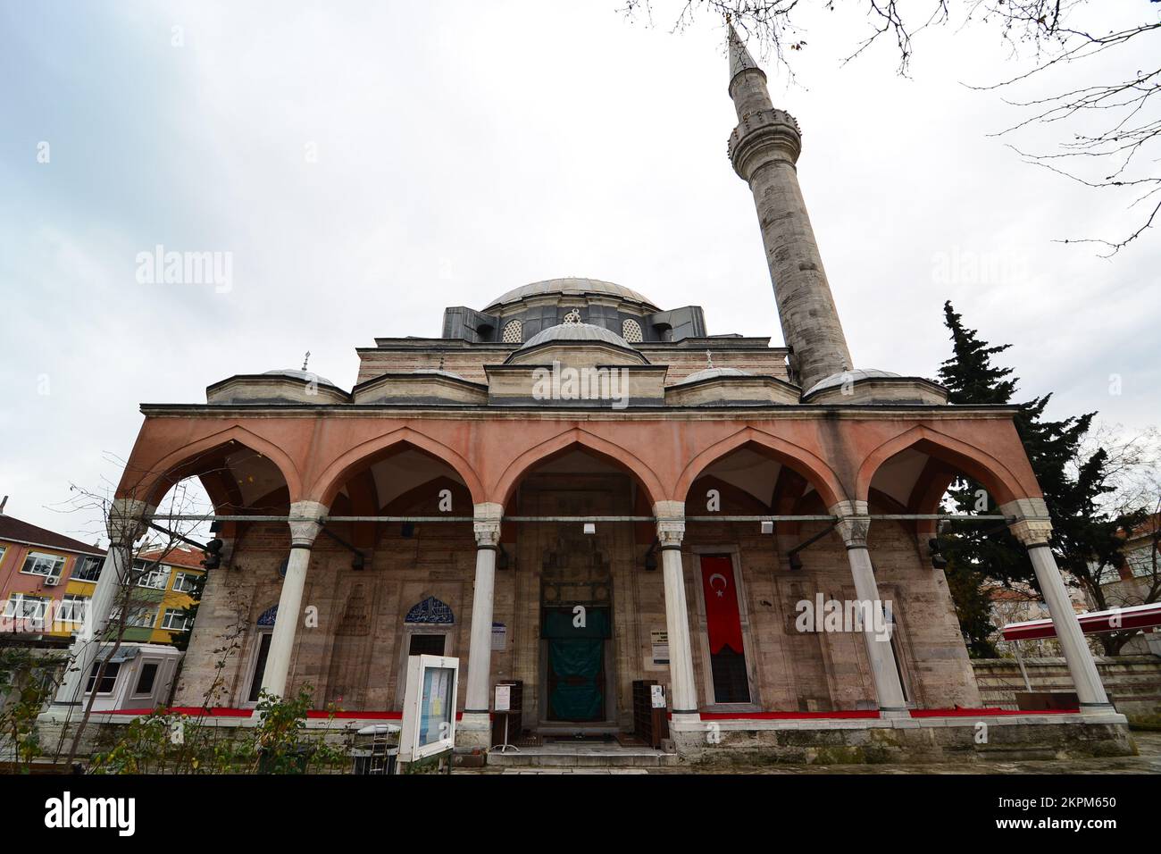 Located in Istanbul, Turkey, the Hadim İbrahim Pasha Mosque was built ...