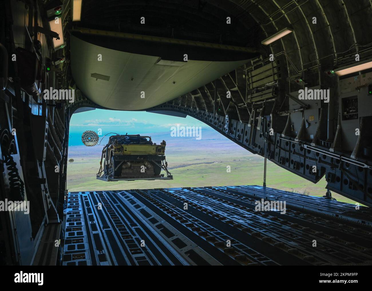 An U.S. Army Humvee assigned to the 25th Infantry Division is ...