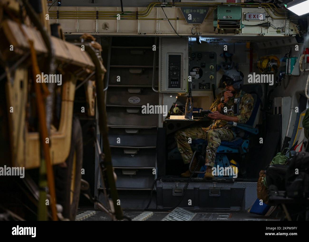 U.S. Air Force Staff Sgt. Austin Simmons, 535th Airlift Squadron ...