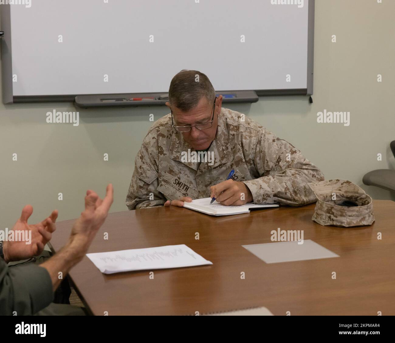 U.S. Marine Corps Lt. Gen. George Smith, commanding general, I Marine ...