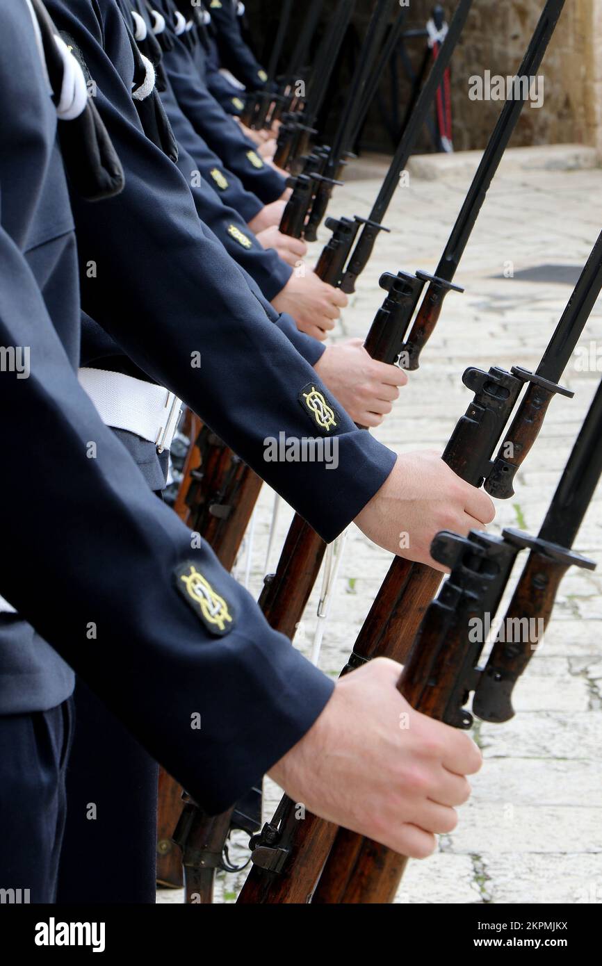 Italian navy logo hi-res stock photography and images - Alamy