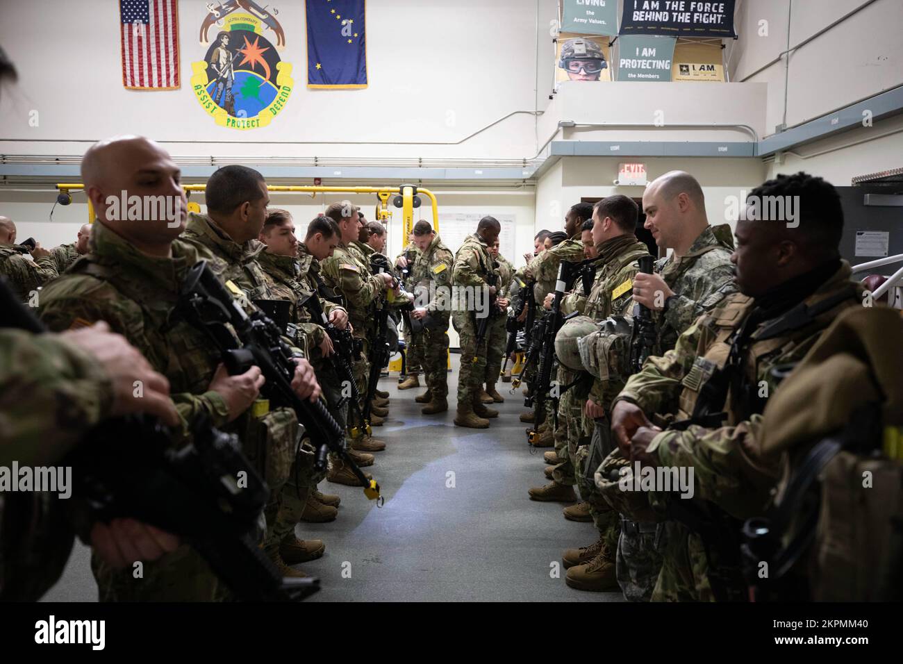 Squad leaders from 1st Platoon, Company A, 49th Missile Defense ...