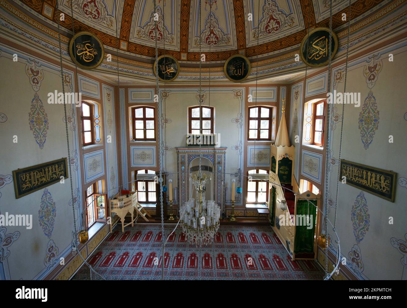 Located in the Buyukada district of Turkey, the Hamidiye Mosque was ...