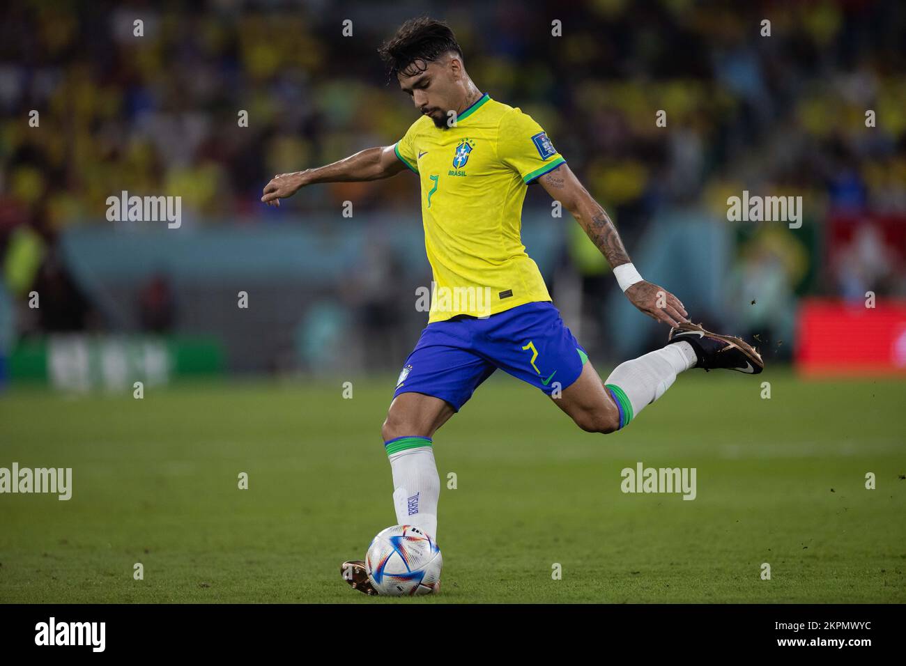 Qatar - Doha - 11/28/2022 - 2022 WORLD CUP, BRAZIL X SWITZERLAND ...