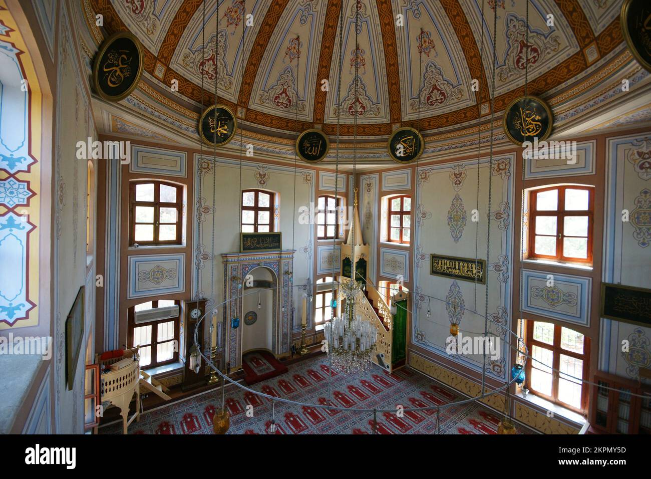 Located in the Buyukada district of Turkey, the Hamidiye Mosque was ...