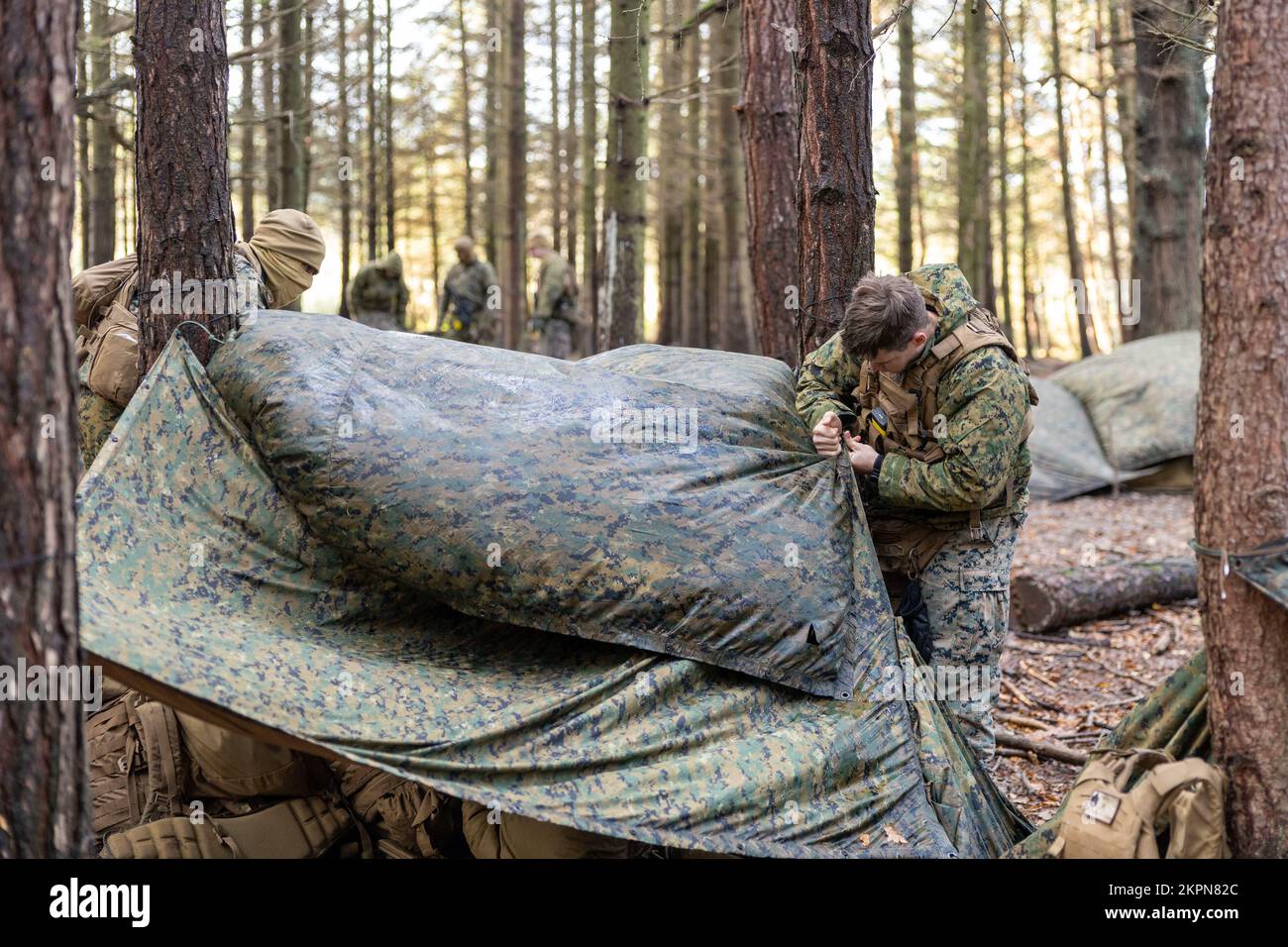 U.S. Marine Corps Sgt. Mason Doyle, a rifleman and squad leader with ...