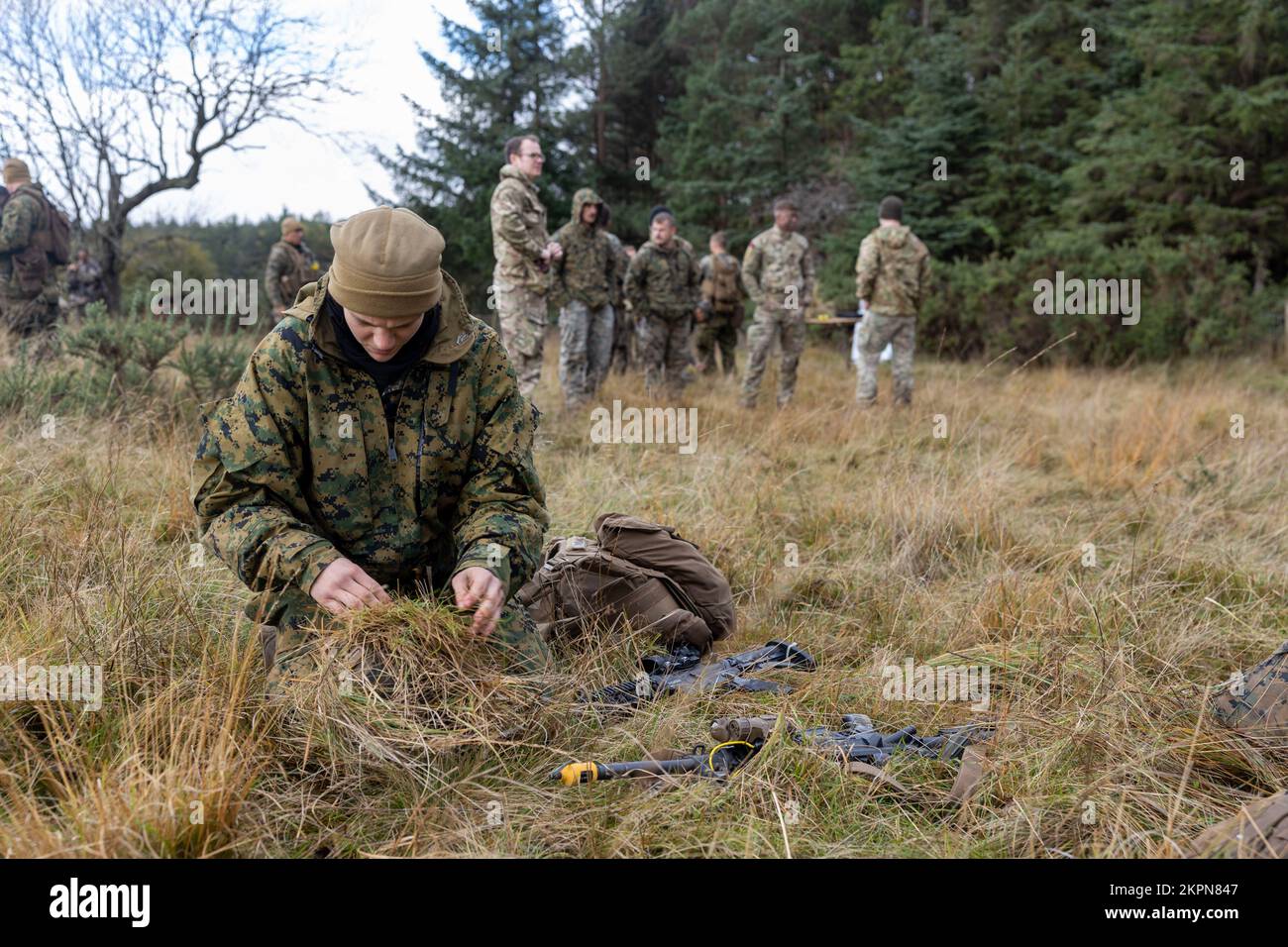 U.S. Marine Corps Lance Cpl. Abigale Shukala, a rifleman with 2nd ...