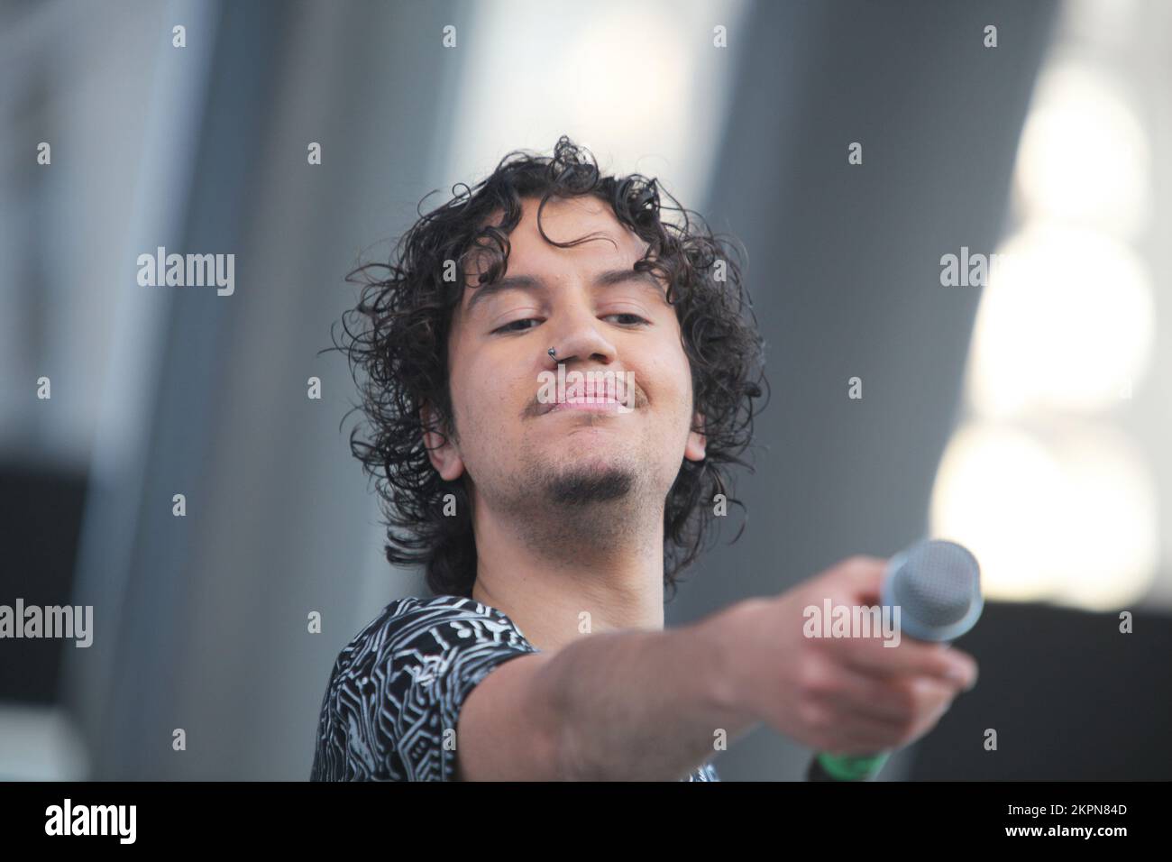 August 2013, Mississauga, Ontario, Canada. --- UK band Swami performs ...