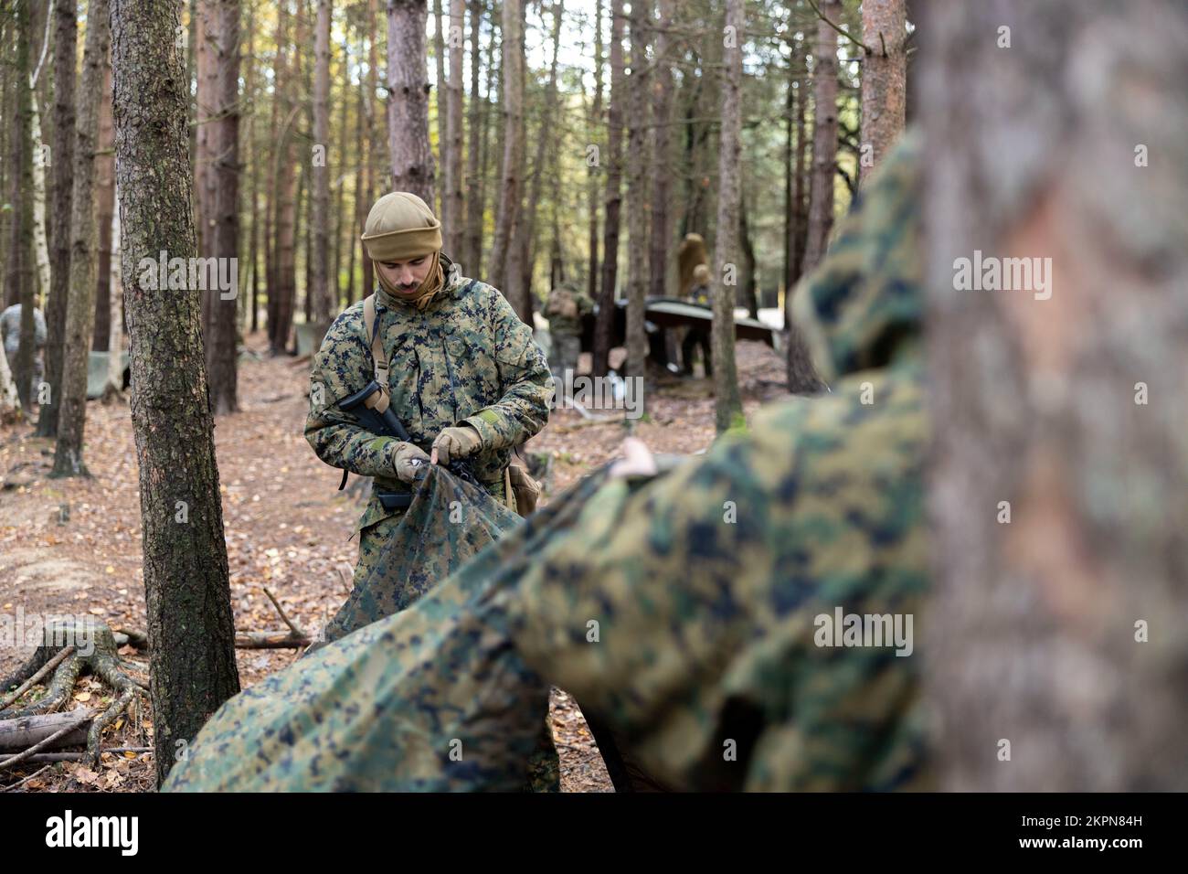 U.S. Marine Corps Lance Cpl. Johnathan Short, a rifleman with 2nd ...