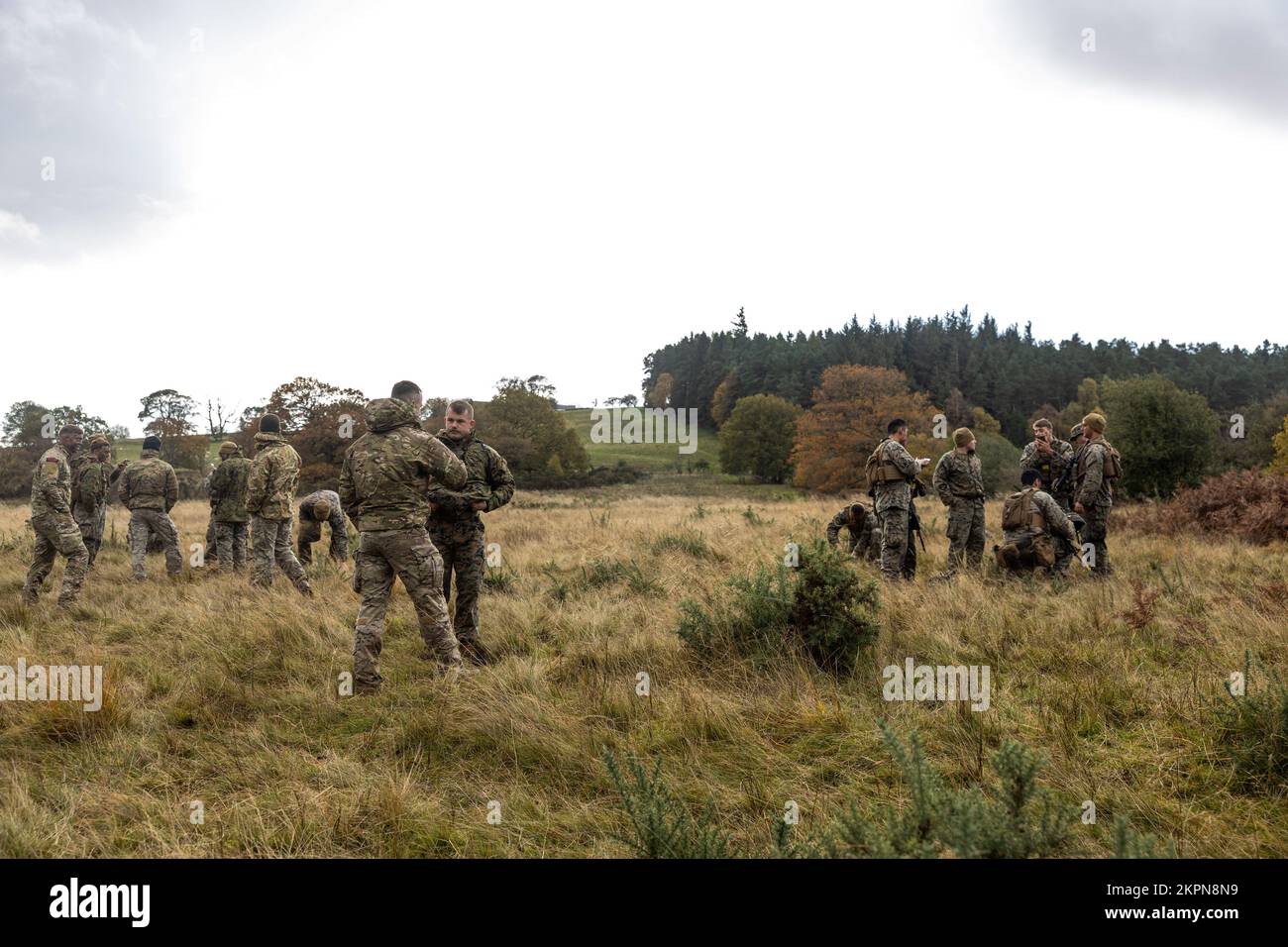 British Royal Marines with 43 Commando Fleet Protection Group Royal ...