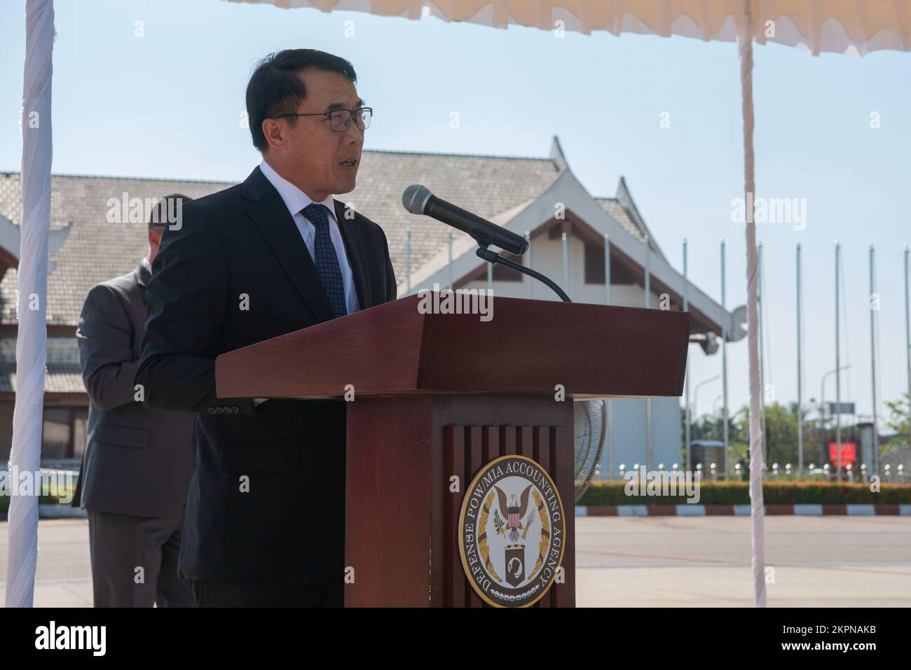 Bounleua Phandanouvong, Deputy Minister of Foreign Affairs of the Lao ...