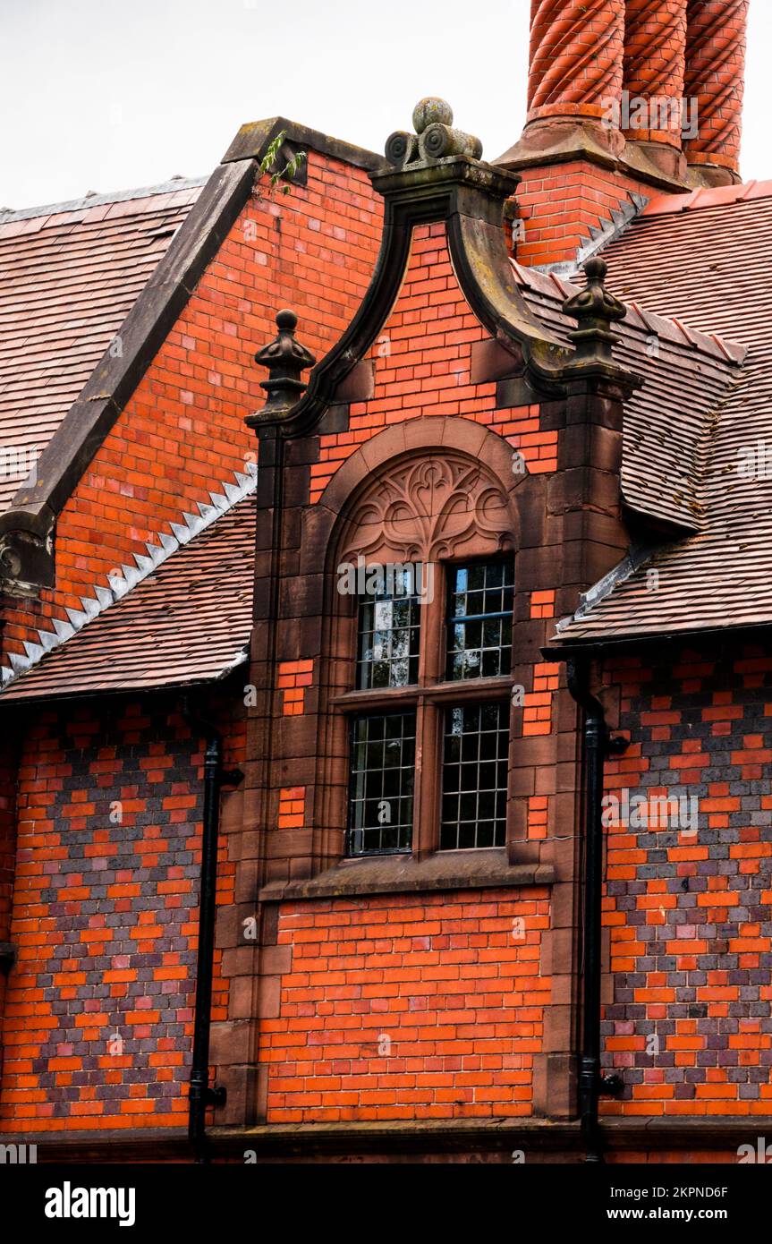 Chimney brick decorative stack hi-res stock photography and images - Alamy