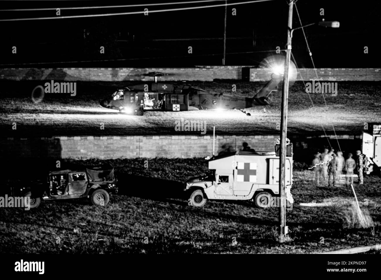 Supporting elements of the 82nd Airborne Division (82nd Abn. Div.) and ...