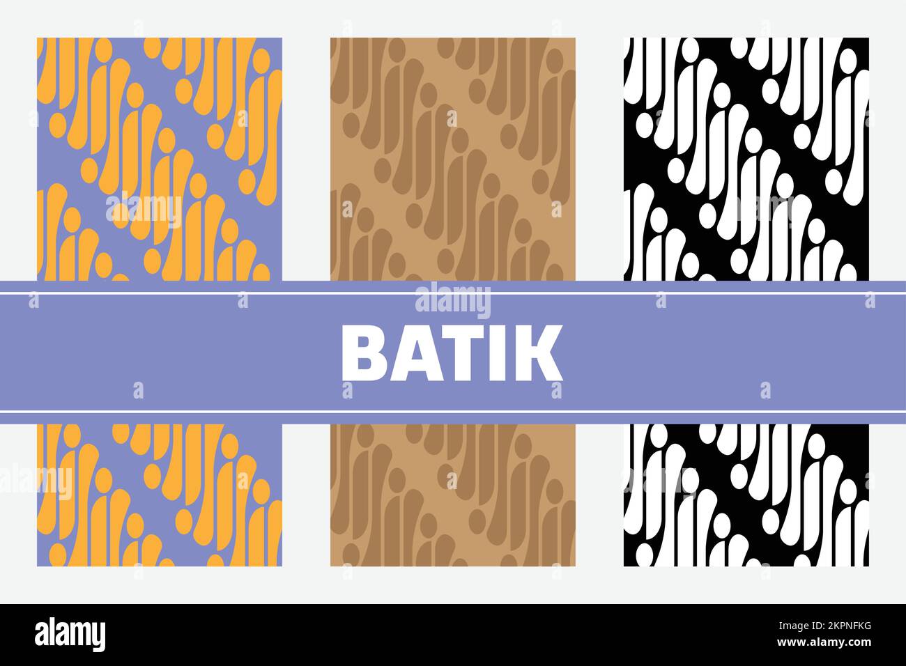 A set of beautiful various types of batik Stock Vector Image & Art - Alamy