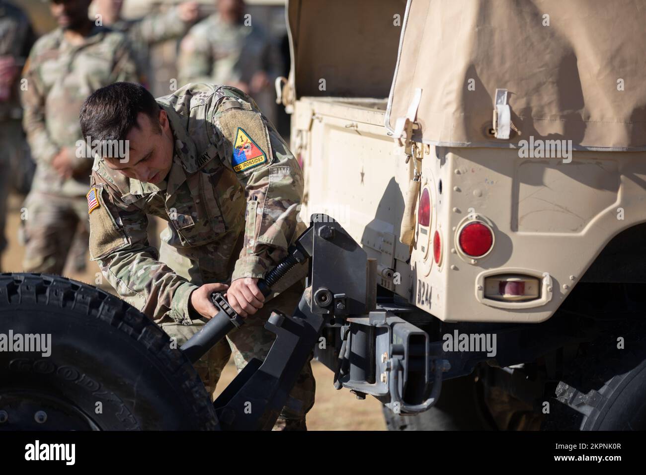 Army Spc. Logan Ritchie, Headquarters and Headquarters Battalion ...