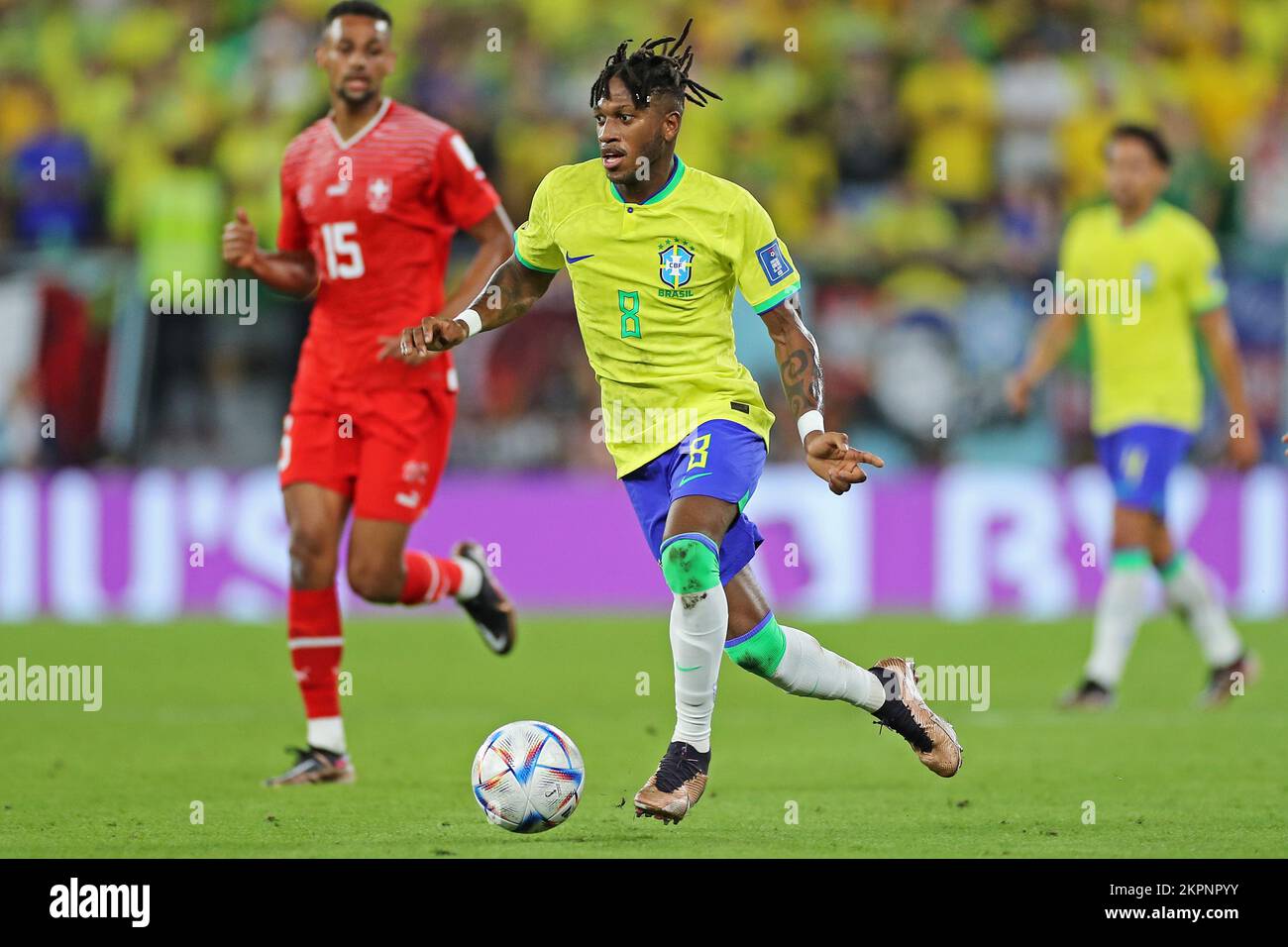 Doha, Qatar. 28th Nov, 2022. Fred do Brasil during the FIFA World Cup ...