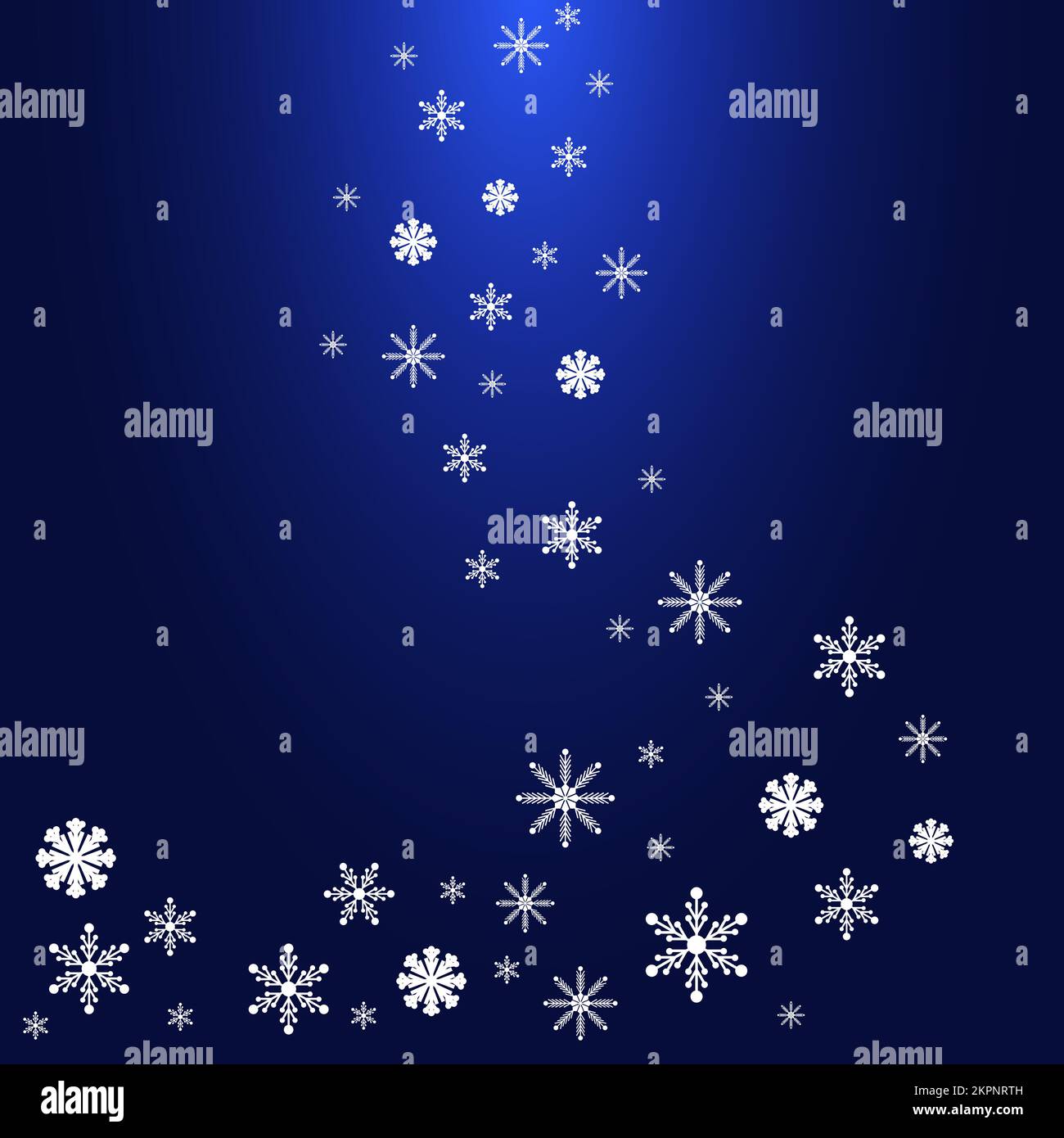 Falling snowflakes winter background. Vector illustration Stock Vector ...