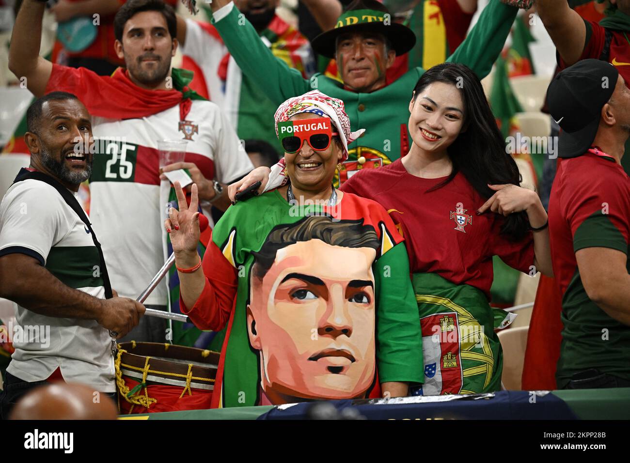 Lusail stadium view inside hi-res stock photography and images - Alamy