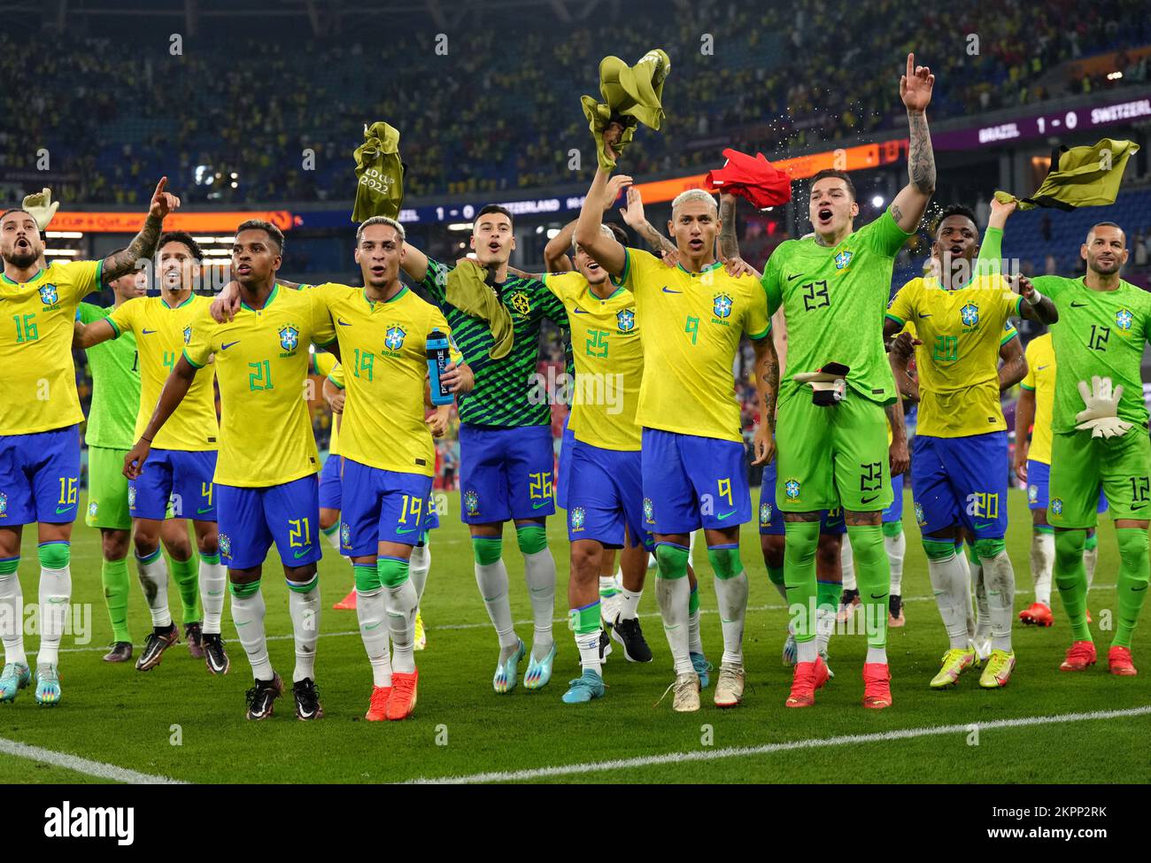 Brazil team picture football 2022 hi-res stock photography and images ...